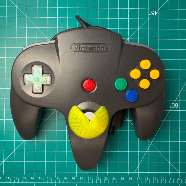 Donkey Kong 64 Logo Custom Nintendo 64 Jewel, Badge, Faceplate - Etsy