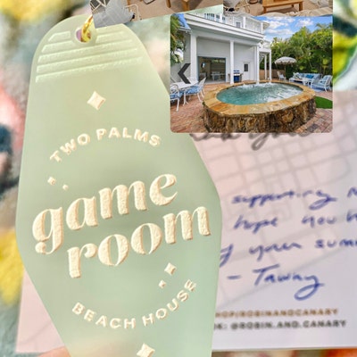 Hamilton Ontario Vintage Hotel Style Keychain / the Hammer Motel ...