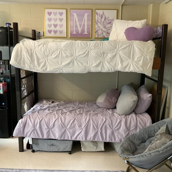 Colorful Girls Room Decor, Tween Girl Bedroom Art, Colorful Heart Art ...