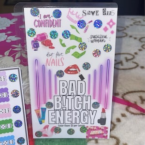 Baddie Energy Scratch off Savings Challenge - Etsy