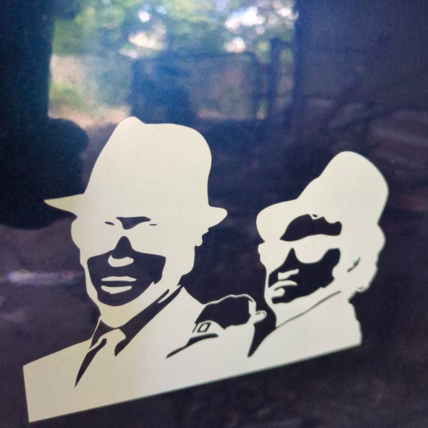 Rock & Roll Decals Stickers Classic Sabbath Byrds Queen Jimi Beatles ...