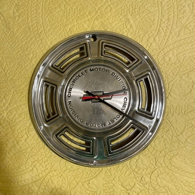 1980 1985 Buick Skylark Hubcap Clock Automotive Wall Clock 1981 1982 ...