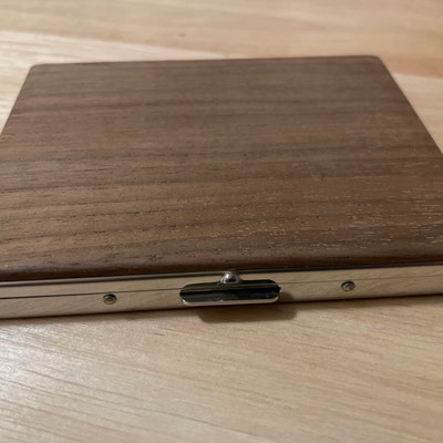 Black Walnut Wood Desk Organizer, Office Desk Accessories, Wood Docking ...