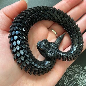 Snake Figure Toy Animal Articulated Model Viper Large - Etsy
