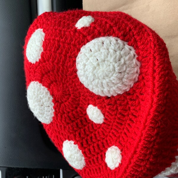 Crochet Mushroom Toadstool Hat *PATTERN ONLY* - Etsy