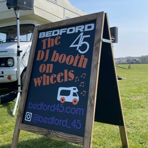 Wooden A Board Pavement Board Sandwich Board, Specials Board Blackboard ...