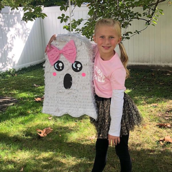 Cute Ghost Pinata, Perfect for Halloween Parties, Spooky Celebrations ...