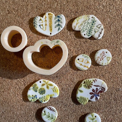 Basic Shapes Clay Cutters, Geometric Shapes Polymer Clay Cutter, Basic ...