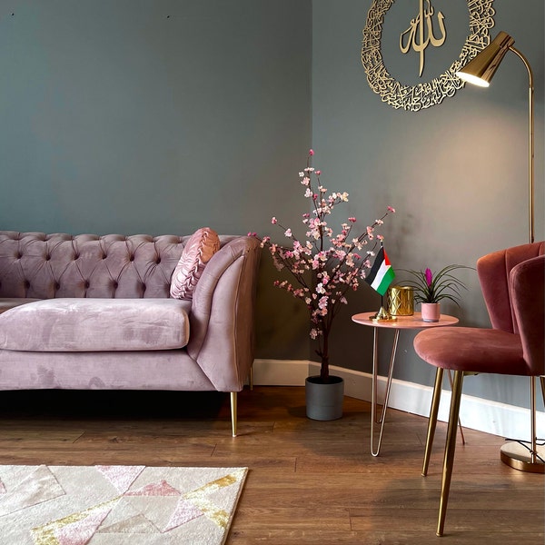 Round Ayatul Kursi Islamic Calligraphy Wall Art, Islamic Wall Decor ...