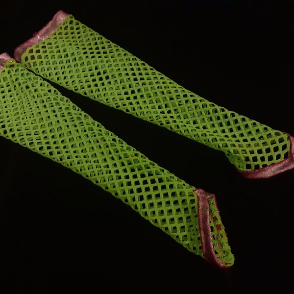 Colorful Big Hole 0.5 Inch Diamond Mesh Stretch Polyester Spandex ...