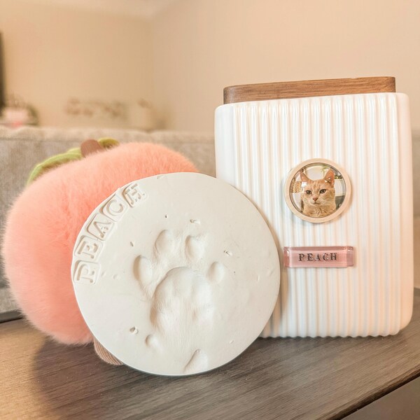 Custom Pet Fur Hair Keepsake. Dog Cat Memorial Gift. 100% Handmade - Etsy