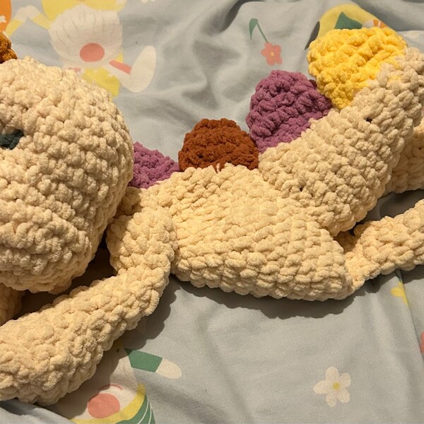 Sleepy Snuggle-saurus Rag Doll Crochet PATTERN / Rag Doll Pattern ...