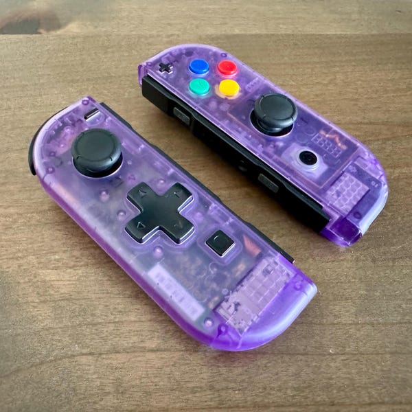 Nintendo Switch Pro Controller Mod Gamecube Retro Style Customized ...