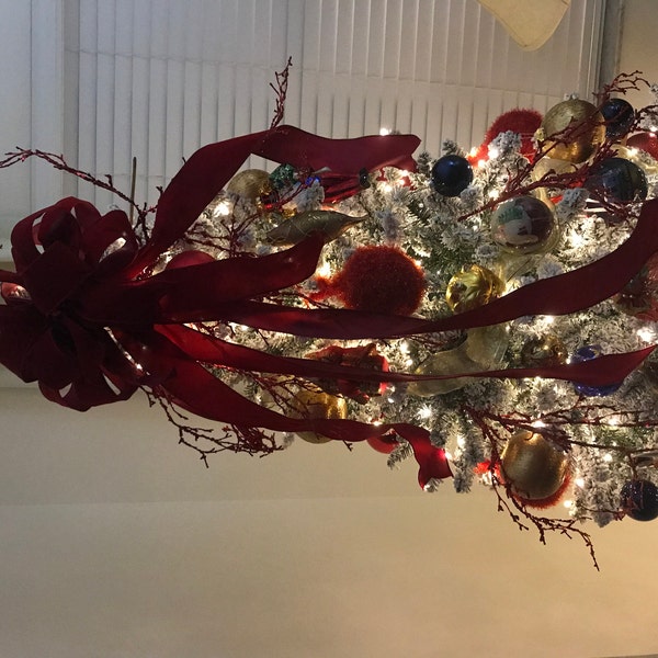 Whimsical Pink Pastel Candyland Tree Topper Bow, Tree Topper Bow With ...