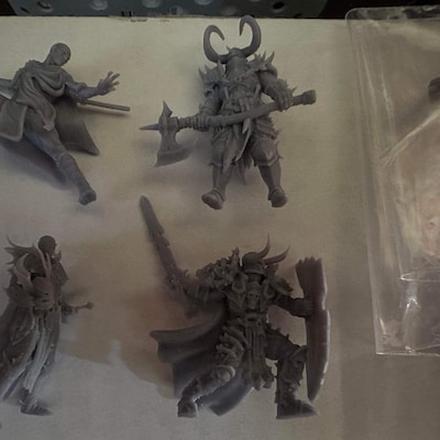 Cecaelia female Aquatic Monster Resin Miniature Dungeons and Dragons ...