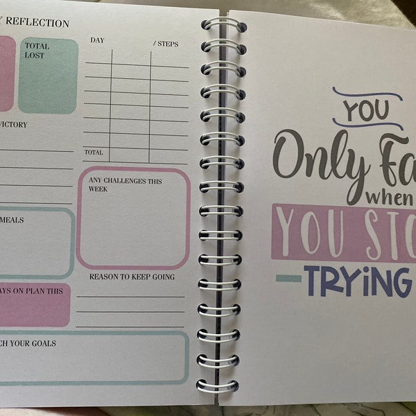 Printable Optavia 5-1 Food Diary / Weight Loss Journal / Digital ...