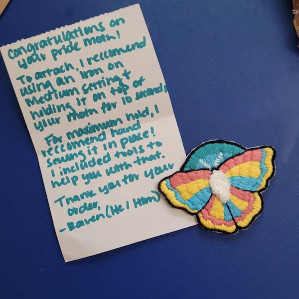 Non-binary Pride Flag Bumblebee Embroidery Wall Hanging, 4inch - Etsy