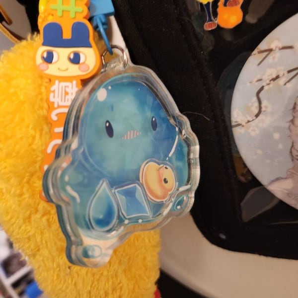 Holographic Slime Rancher Slime Shaker Charm Keychain - Etsy