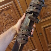 DIY Leather Armor Pattern for Male Witcher LARP Roleplay Medieval Chest ...