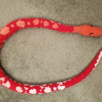 Ball Python Plush PDF Crochet Pattern (Instant Download) - Etsy