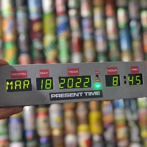 Back to the Future Time Circuit Clock BTTF Prop Replica - Etsy