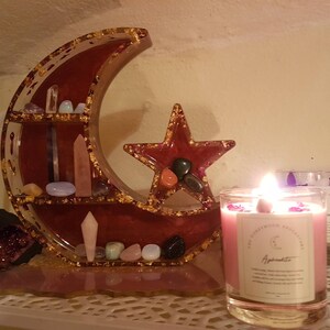 Pink Candy Table Pink Coffee Table Epoxy Side Table | Etsy