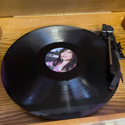 12 Vinyl Record Mixtape Two Sided Black Fully Custom - Etsy