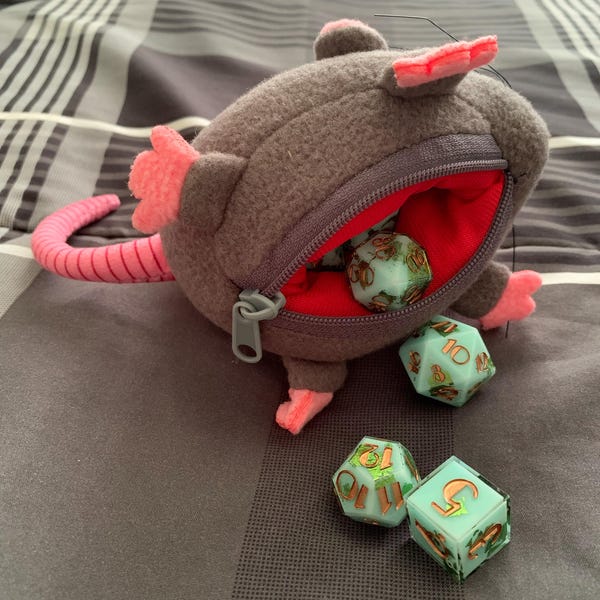 Dead Rat Dice Bag - Etsy