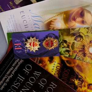 Cross of Pardon & Medal Our Mother of Good Guard Marie Julie Jahenny ...