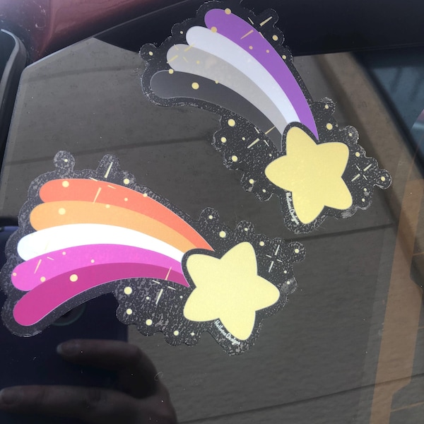 Sunset Clouds Sticker, Cloud Sticker, Star Sticker, Dreamy Sticker ...