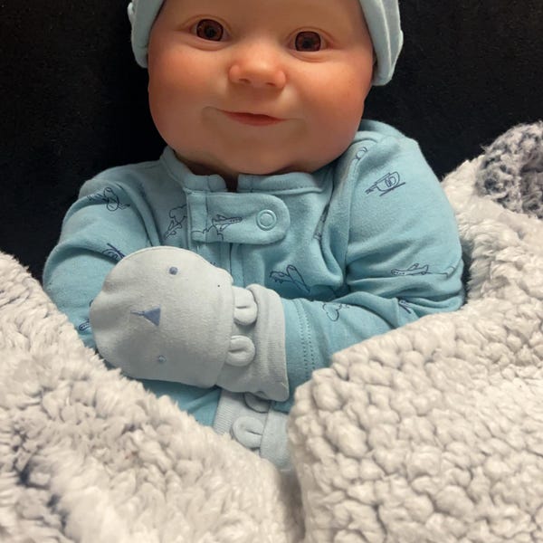 Reborn Doll Pose N' Cuddle Body Reggiesdolls Pre Stuffed All Sizes Free ...