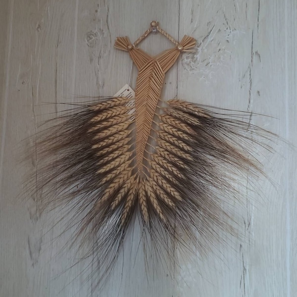 Hand-woven Spiral Wheat Cross - Etsy