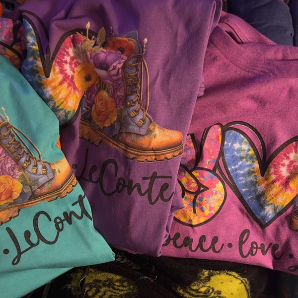 Spring Flowers Tee, Cute Watercolor Pink and Purple Flowers Design ...