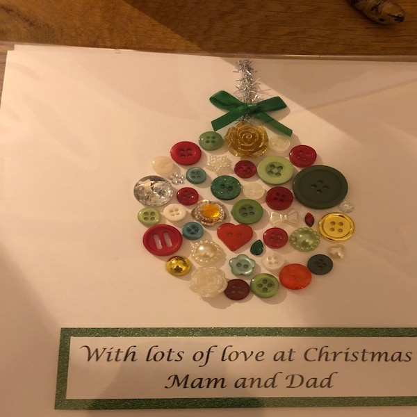Handmade Birthday Card for Partially Sighted or Blind, for Man or Woman ...