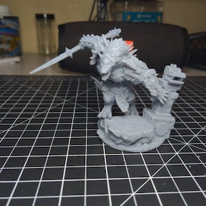 Triton Tribe Leader Miniatures by Archvillain - Etsy