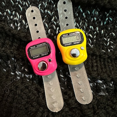 Digital Row Counter for Knitting and Crochet, Tally Counter, Tracker ...