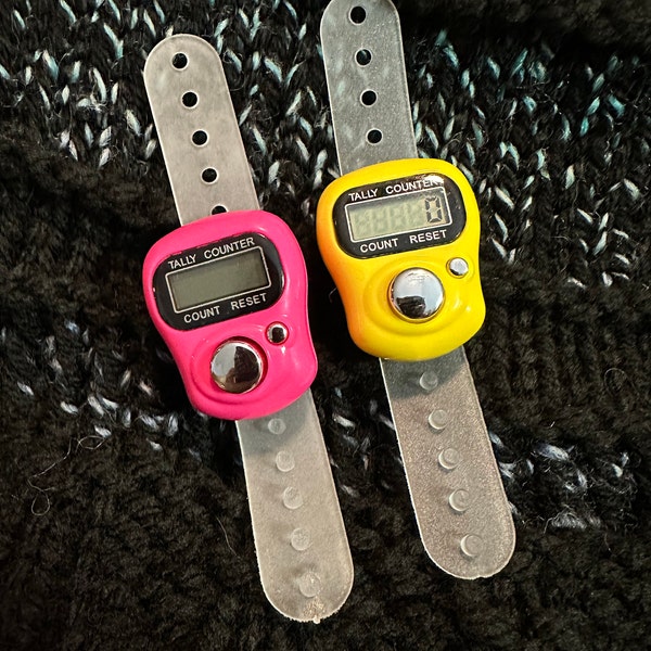 Digital Row Counter for Knitting and Crochet, Tally Counter, Tracker ...