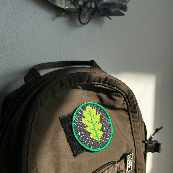 Topo Skull Patch - Morale Patch, Velcro Patch, Jackalope Forest, Scout ...