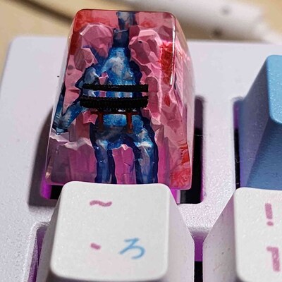 Torii Gate Artisan Keycap, Japanese Keycaps, Artisan Resin Keycap ...