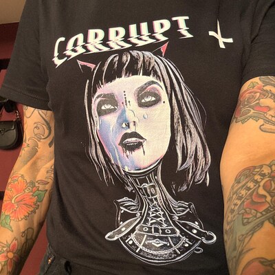 Dark Virgo. Dark Zodiac. Art Print. Dark Art Poster. - Etsy