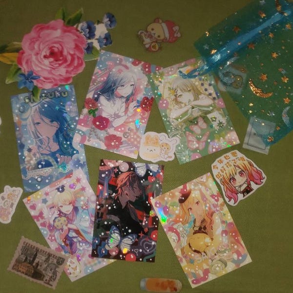 CUSTOM PJSK POLCOS !! - Your Favorite Cards! - Etsy