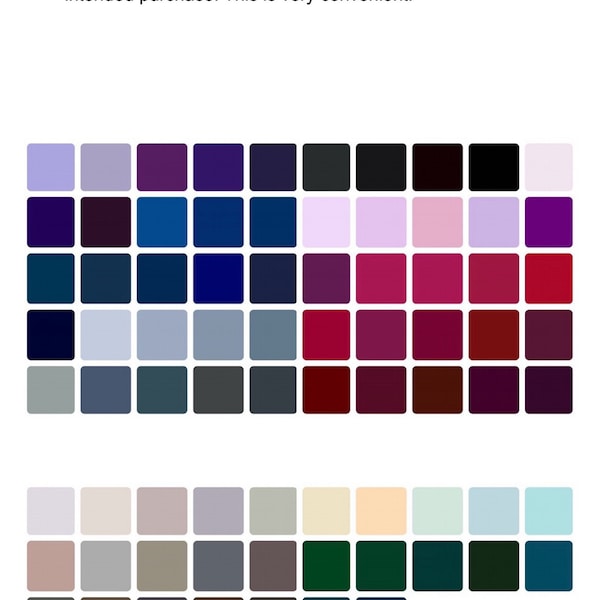 Dark Winter Color Palette. 16-seasons. Guide for Shaded Winter, Deep ...