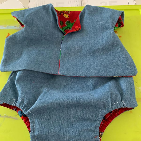 Vintage DIGITAL Pattern 1970s Jiffy Easy Newborn & 6 Mns Baby's One ...