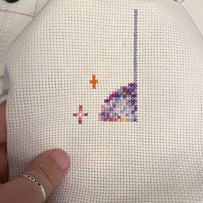 Fall Hoe Cross Stitch Pattern - Etsy
