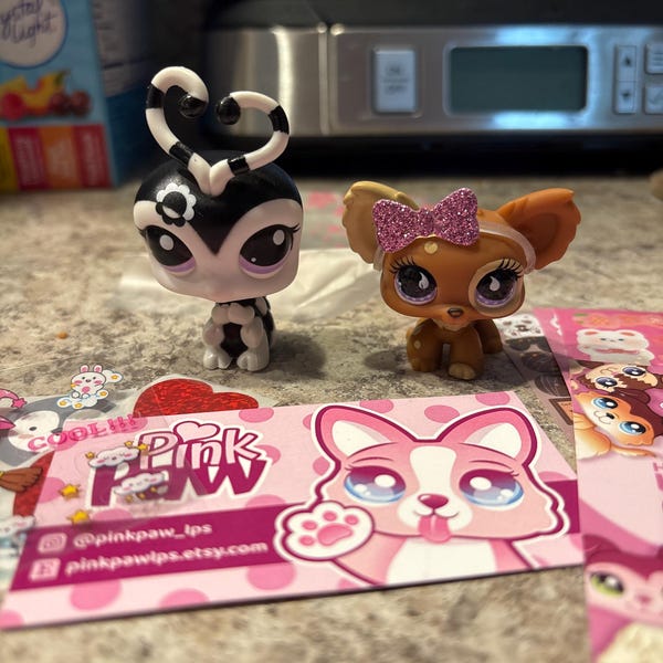 LPS Littlest Pet Shop RARE Jumbo Deco Panda Bear - Hasbro Authentic - Etsy