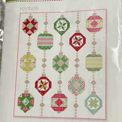Felicity Quilt Pattern Kate Spain KS1505, Christmas Ornament Quilt ...