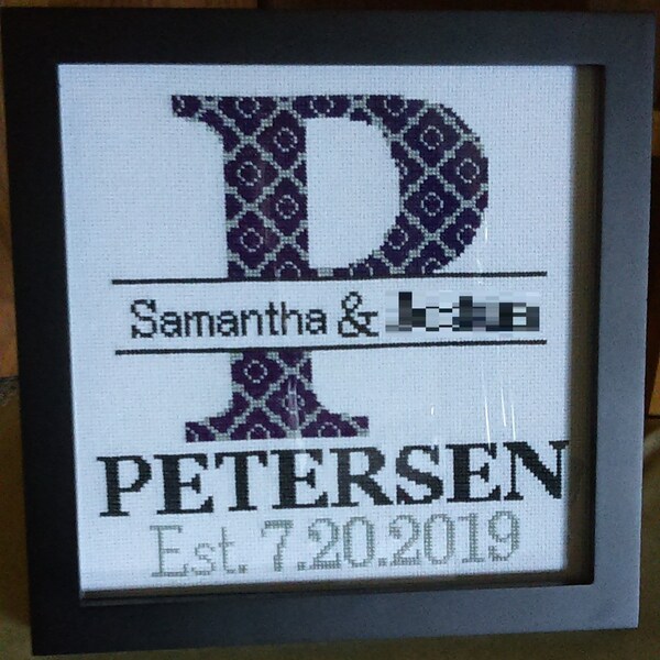 Monogram Cross Stitch A-Z Alphabet Set Letter Cross Stitch Pattern A to ...