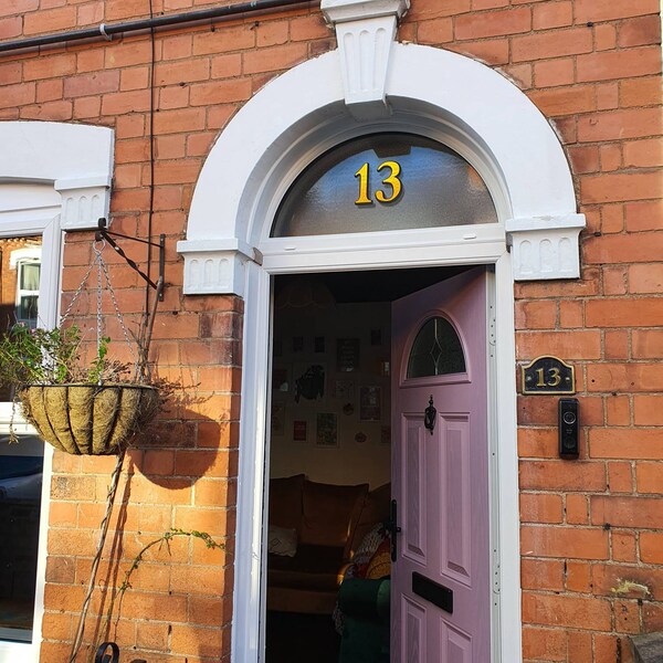 Transom Fanlight Window Front Door Numbers , Victorian Period ...