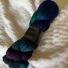 Aqua Blue Yarn Ready to Ship Lace Yarn Silk Merino Hand Dyed Yarn Knit ...