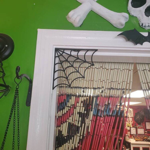 Spiderweb Corner Decor - Etsy